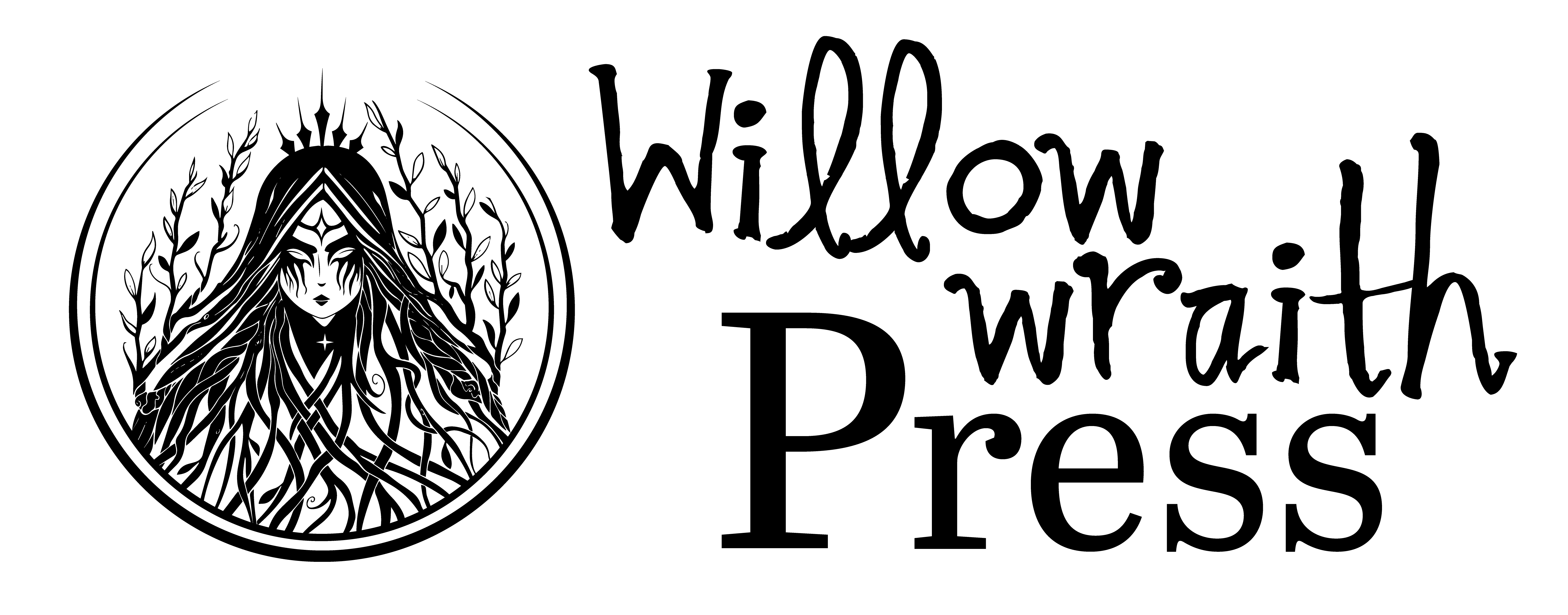 wwp logo black lettering – Willow Wraith Press